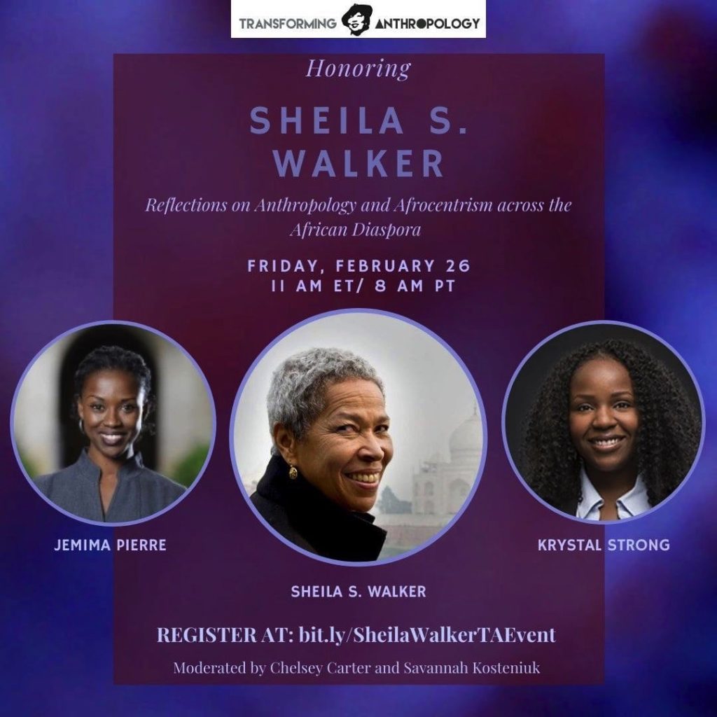 Honoring Sheila S. Walker: Reflections on Anthropology and Afrocentrism ...