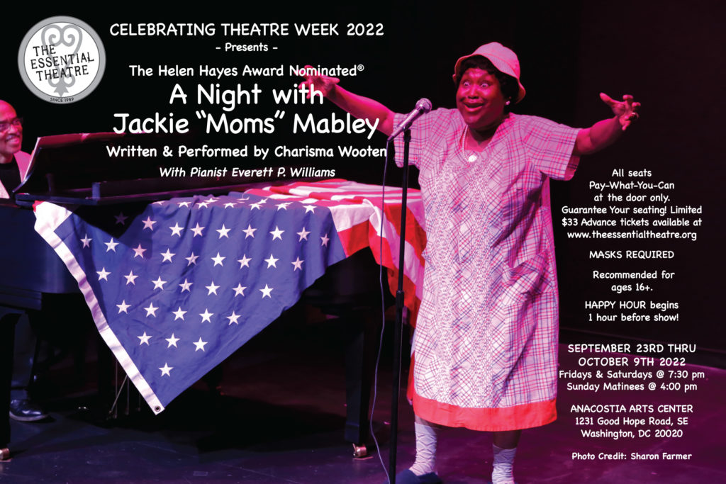 Laugh Out Loud With Jackie “Moms” Mabley Theatre Week 2022 | ASALH ...