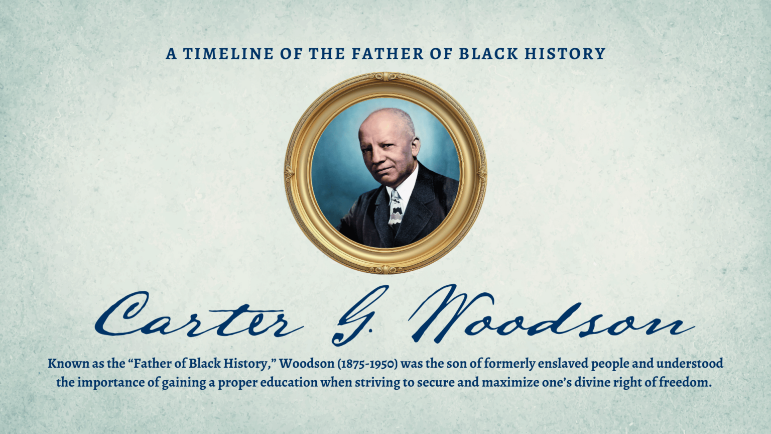 ASALH - The Founders of Black History Month | Black History Month ...