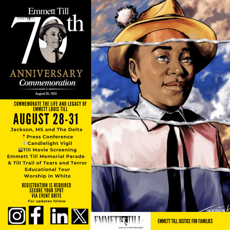 70th Anniversary Commemoration of the Life and Legacy of Emmett Louis ...