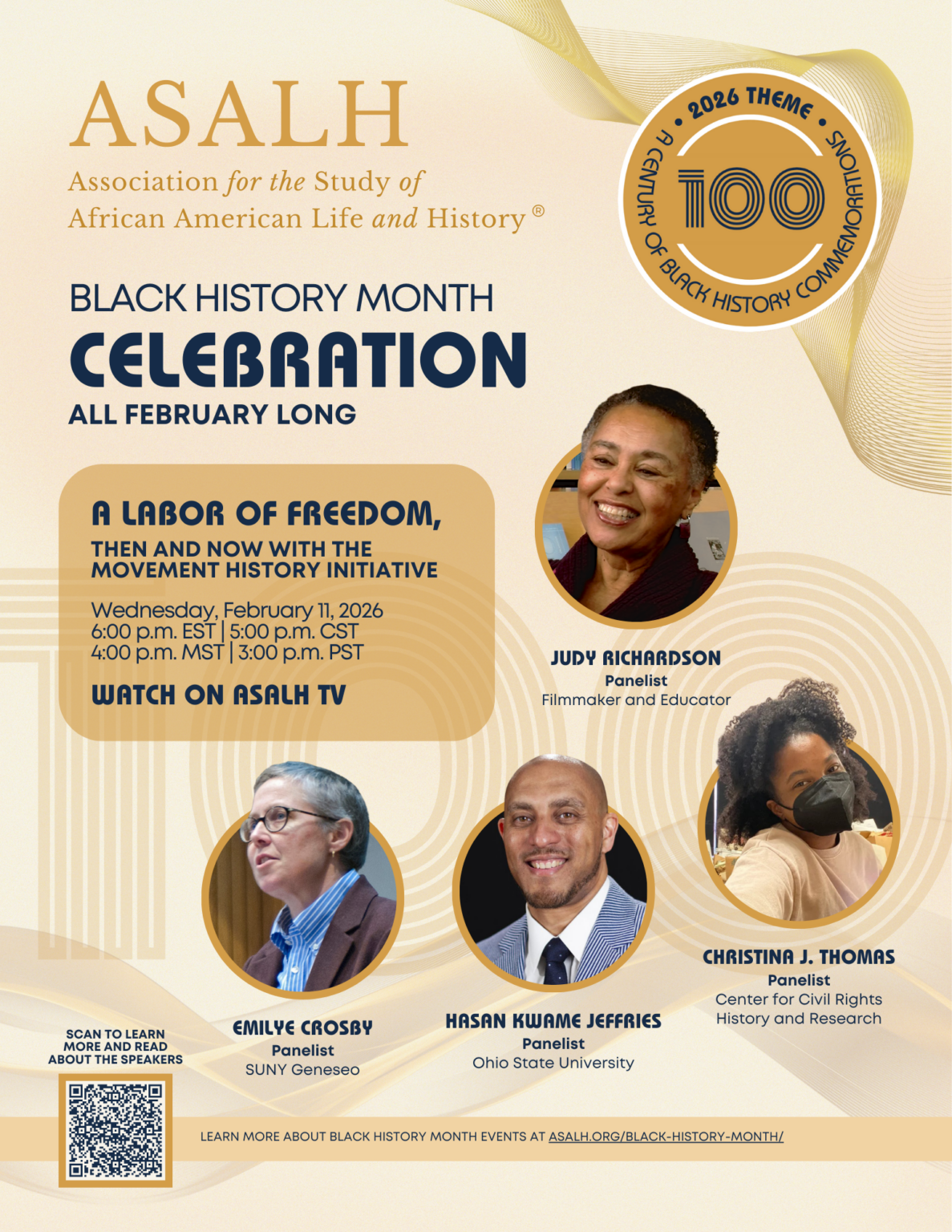 Annual Black History Month Program: A Labor of Freedom, Then and Now ...